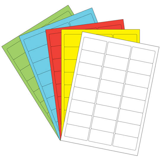 Blank Sheet Labels – Black Rhino